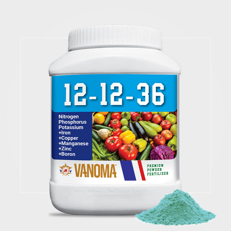 کود 36 12 12 با عناصر ماکرو و میکرو یک کیلویی – وانوما: وارد کننده ...